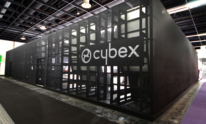 Messestand Cybex | PLOT